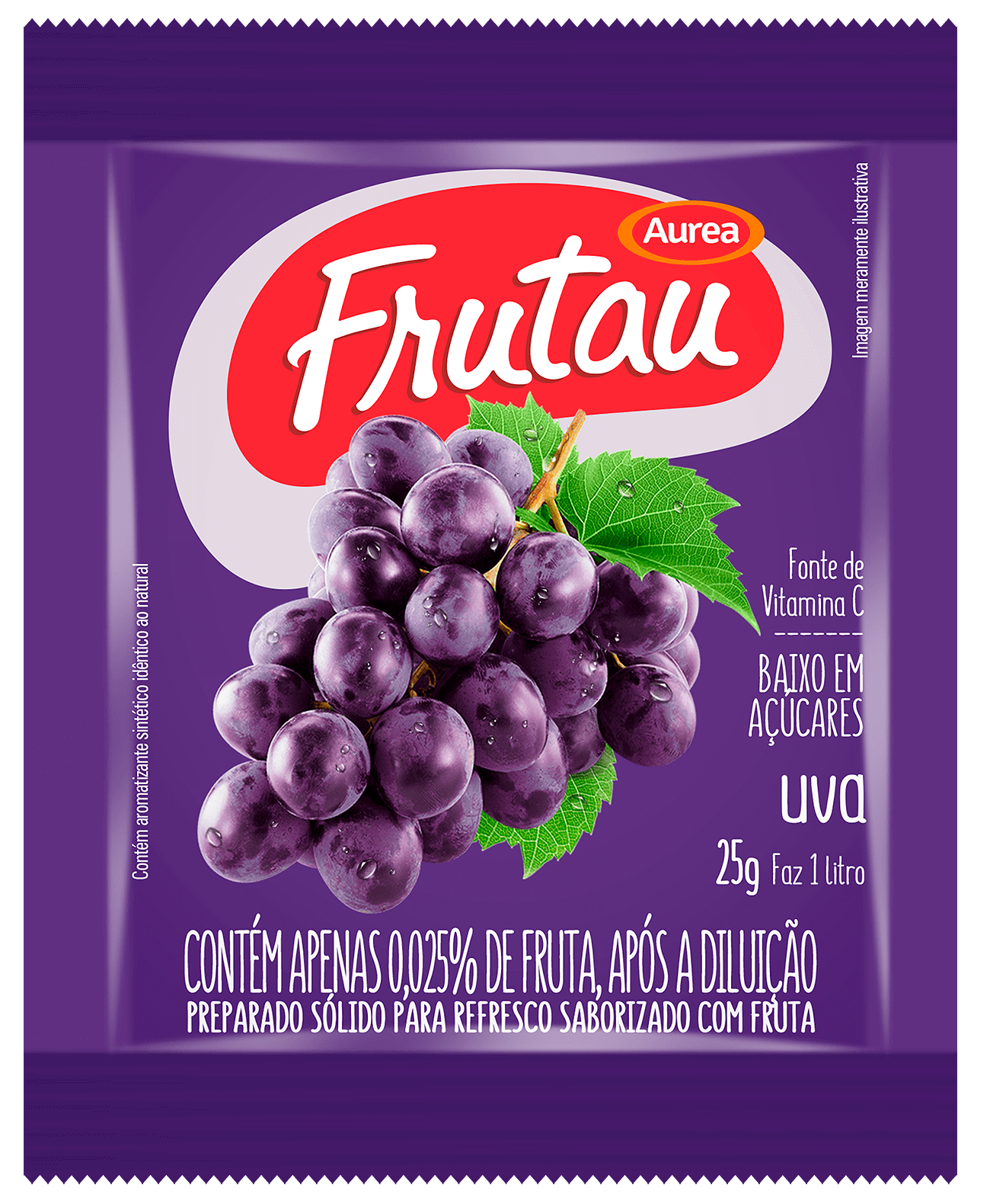 Refresco Uva 25g Aurea Alimentos